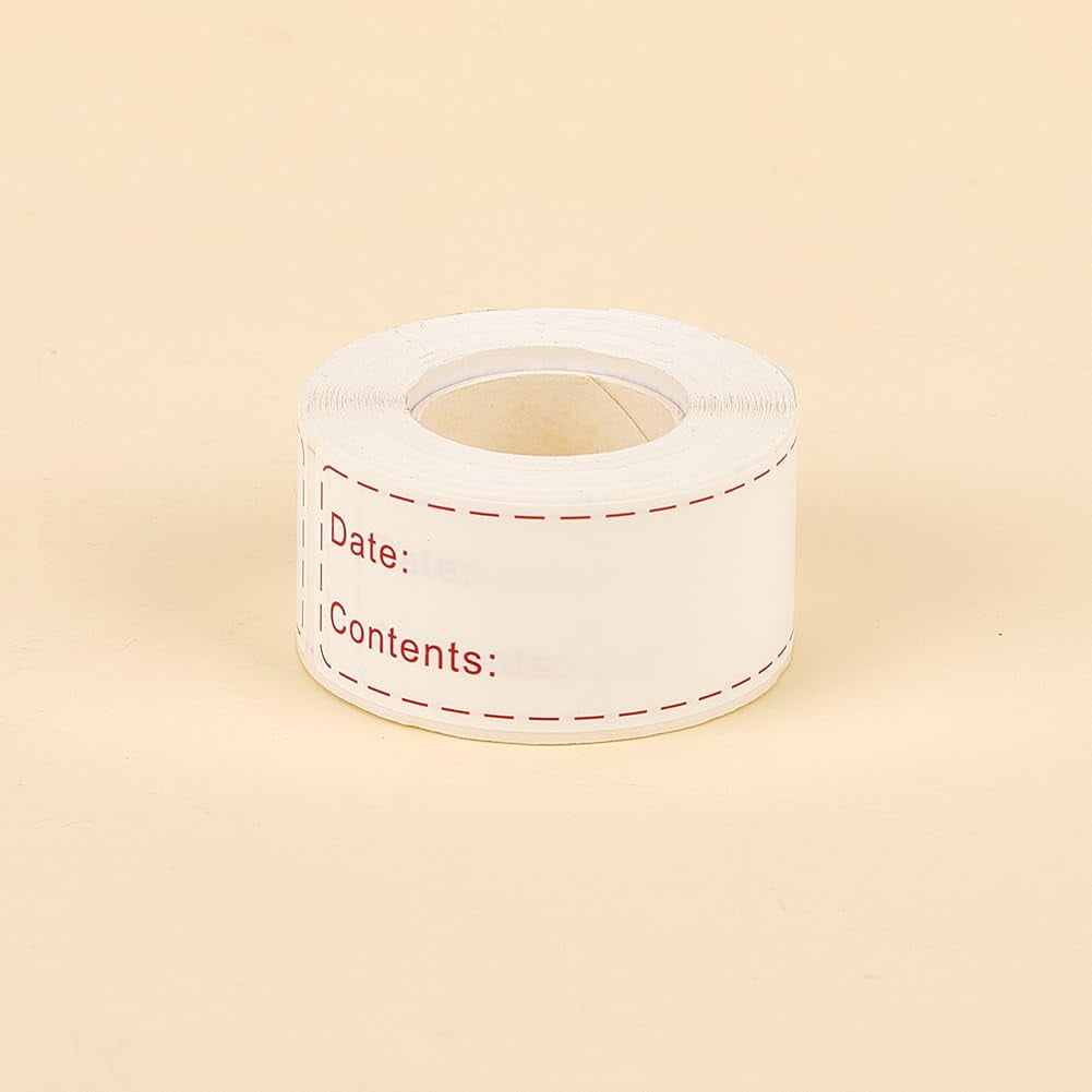 1 Roll Self-Adhesive Paper Gift Tag Stickers Adhesive Labels for Date ...