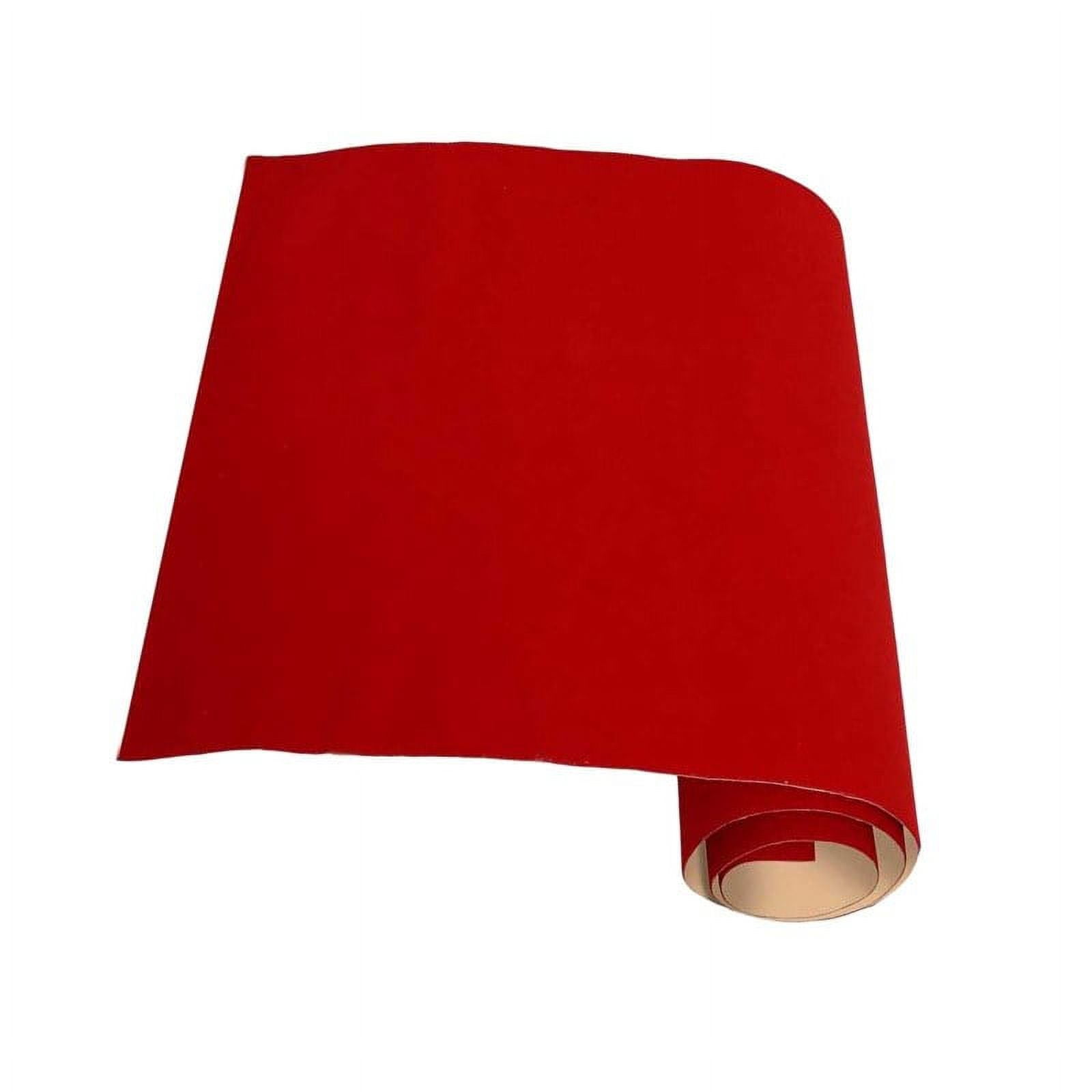 1 Roll Self Adhesive Velvet Flocking Liner, Felt Fabric Adhesive Sheets ...