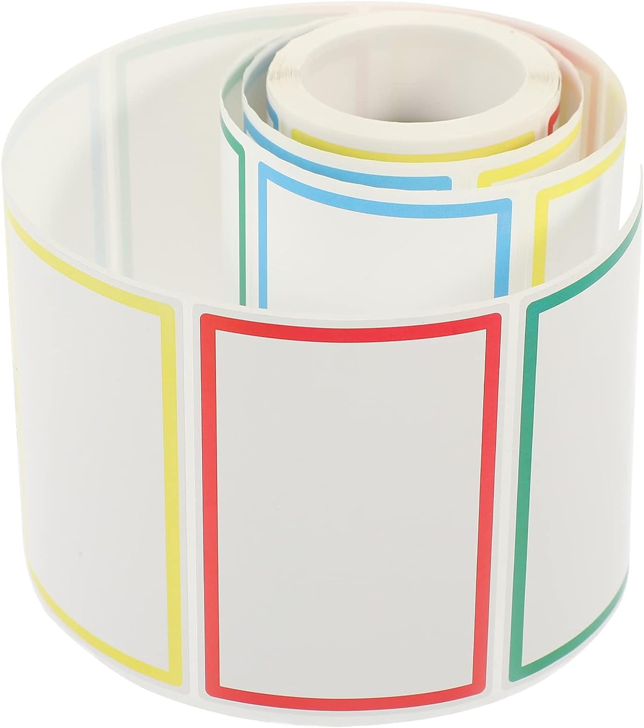 Tabs Labels Removable Labels Name Tags Stickers 1 Roll Colorful Border ...