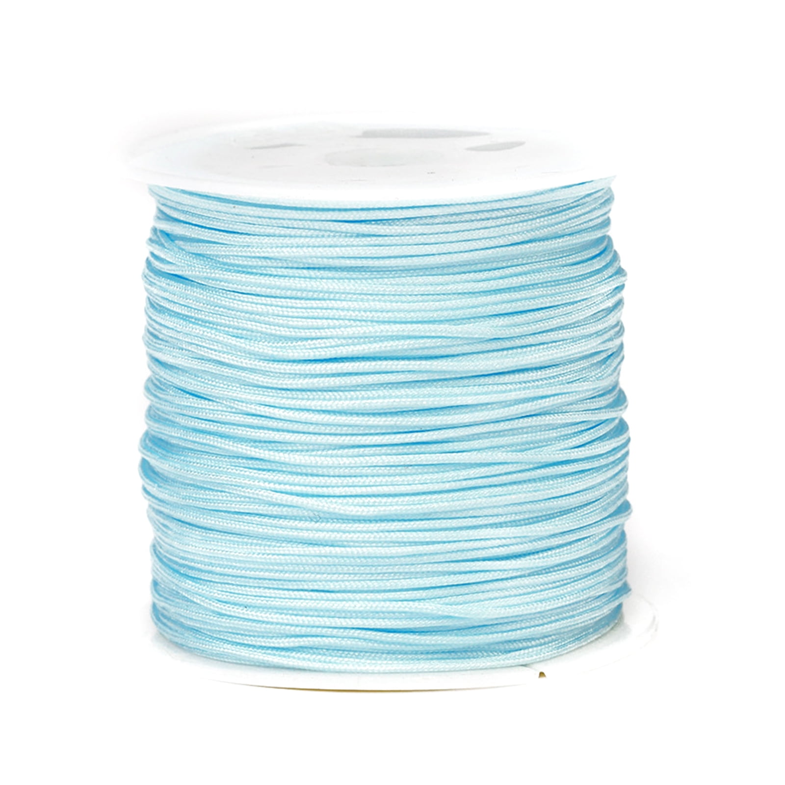 1 Roll String for Bracelets Making 0.8mm 49 Yards Knotting Cord Beading ...