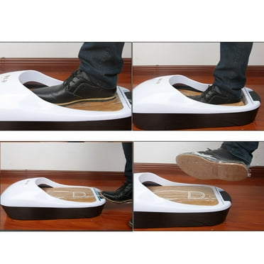 Miumaeov Indoor Automatic Shoe Covers Dispenser, Disposable Plastic ...