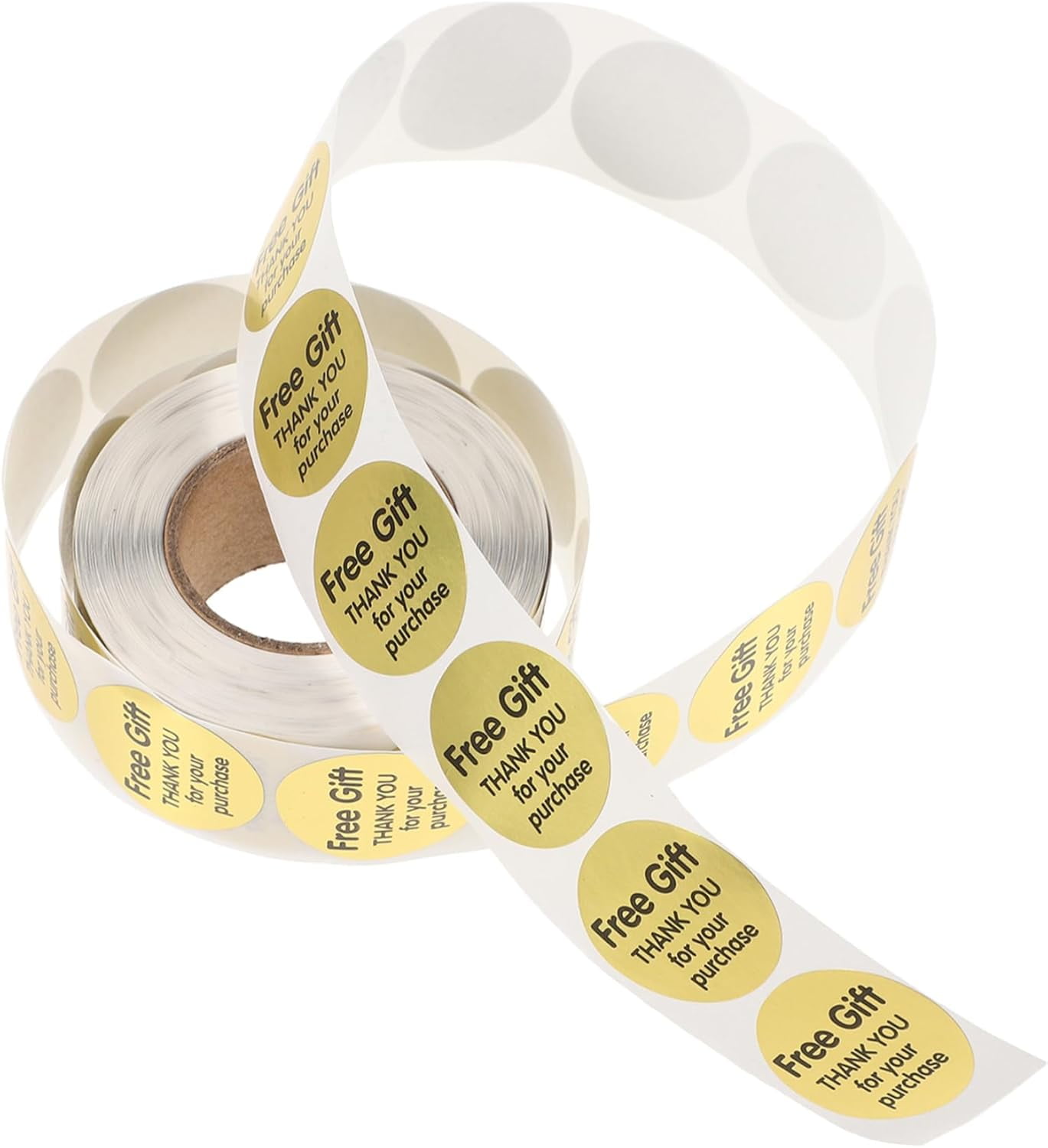 1 Roll Thank You Stickers Customer Appreciation Labels Sticker Adhesive ...