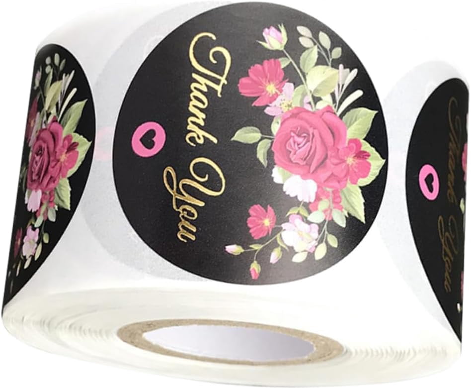 1 Roll Thank You Stickers Thank You Decal Packing Sticker Thank You ...