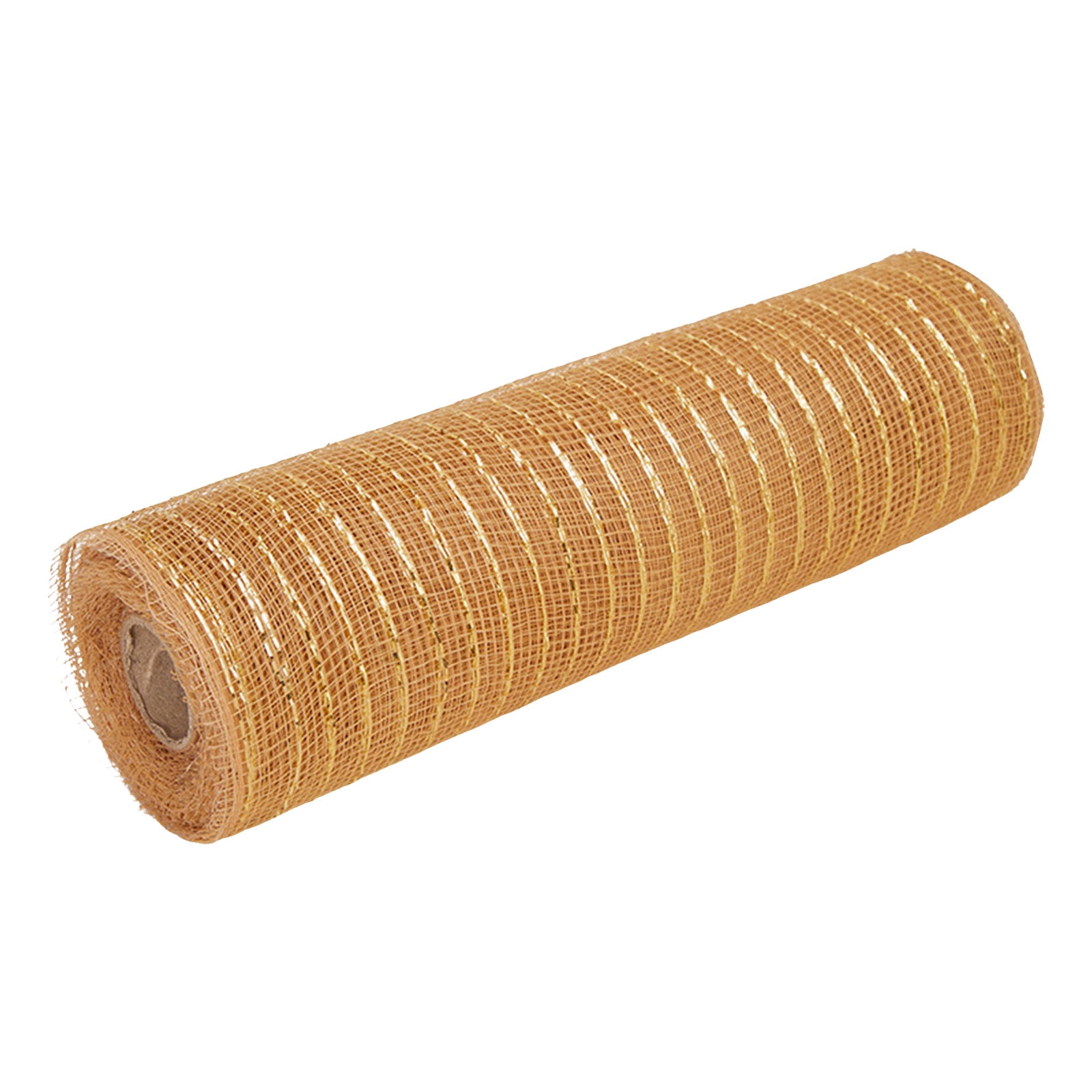 1 Roll Thanksgiving Day Metallic Fall Mesh Ribbon Decor,Fabric Mesh ...