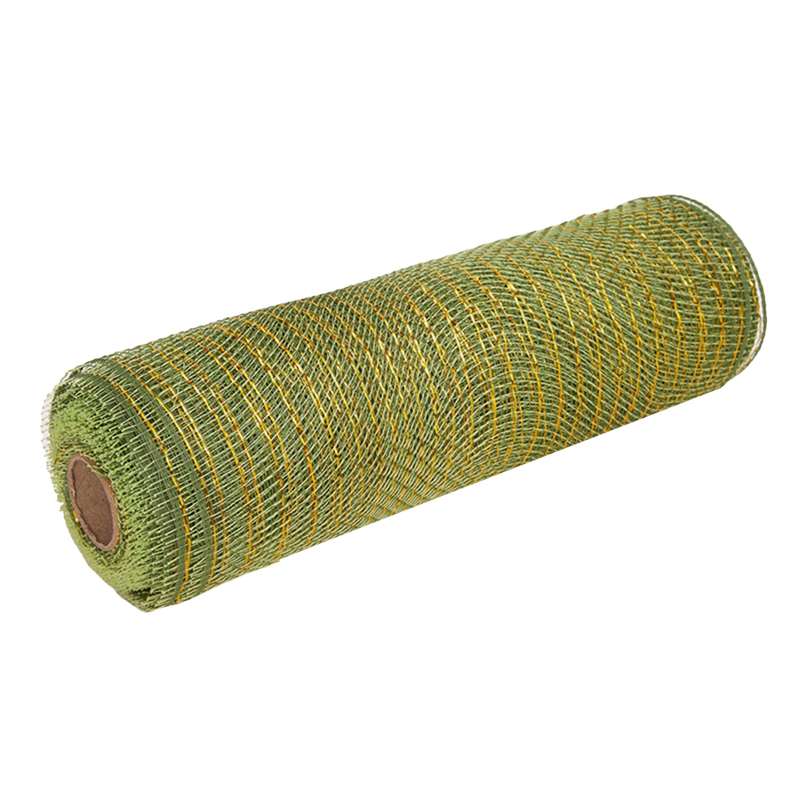 1 Roll Thanksgiving Day Metallic Fall Mesh Ribbon Decor,Fabric Mesh ...