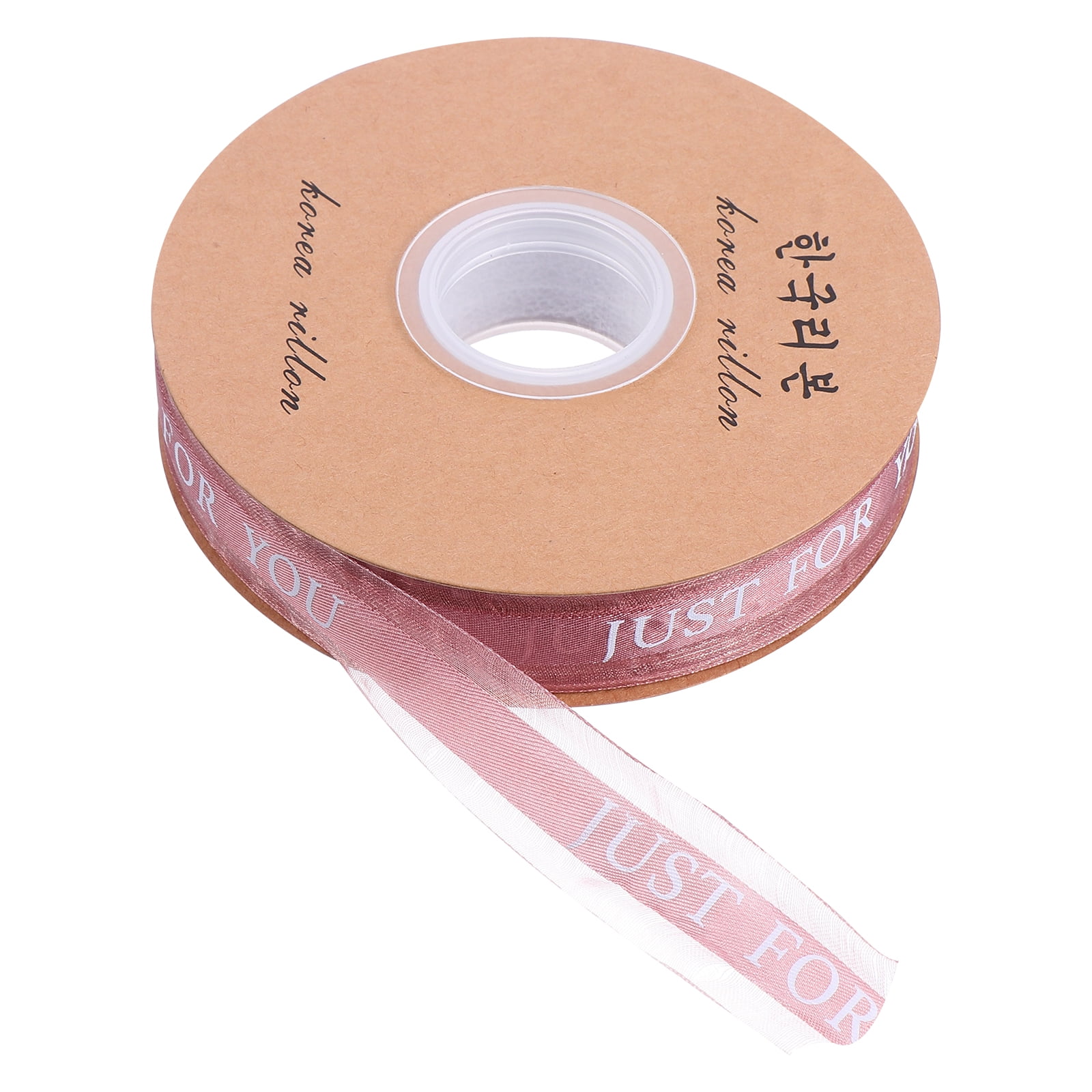 1 Roll Wrapping Ribbon Letters Printing Ribbon Band DIY Crafts Ribbons ...