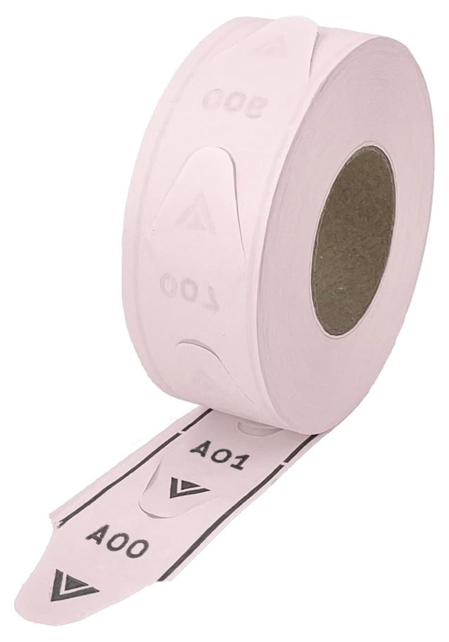 1 Roll of 2-Digit T80 Take a Number Tickets for D80 Ticket Dispenser ...