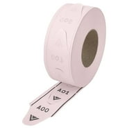 Raffle Colored Stub Auction Tickets - 500 Sheets, 10 Numbers per Sheet ...