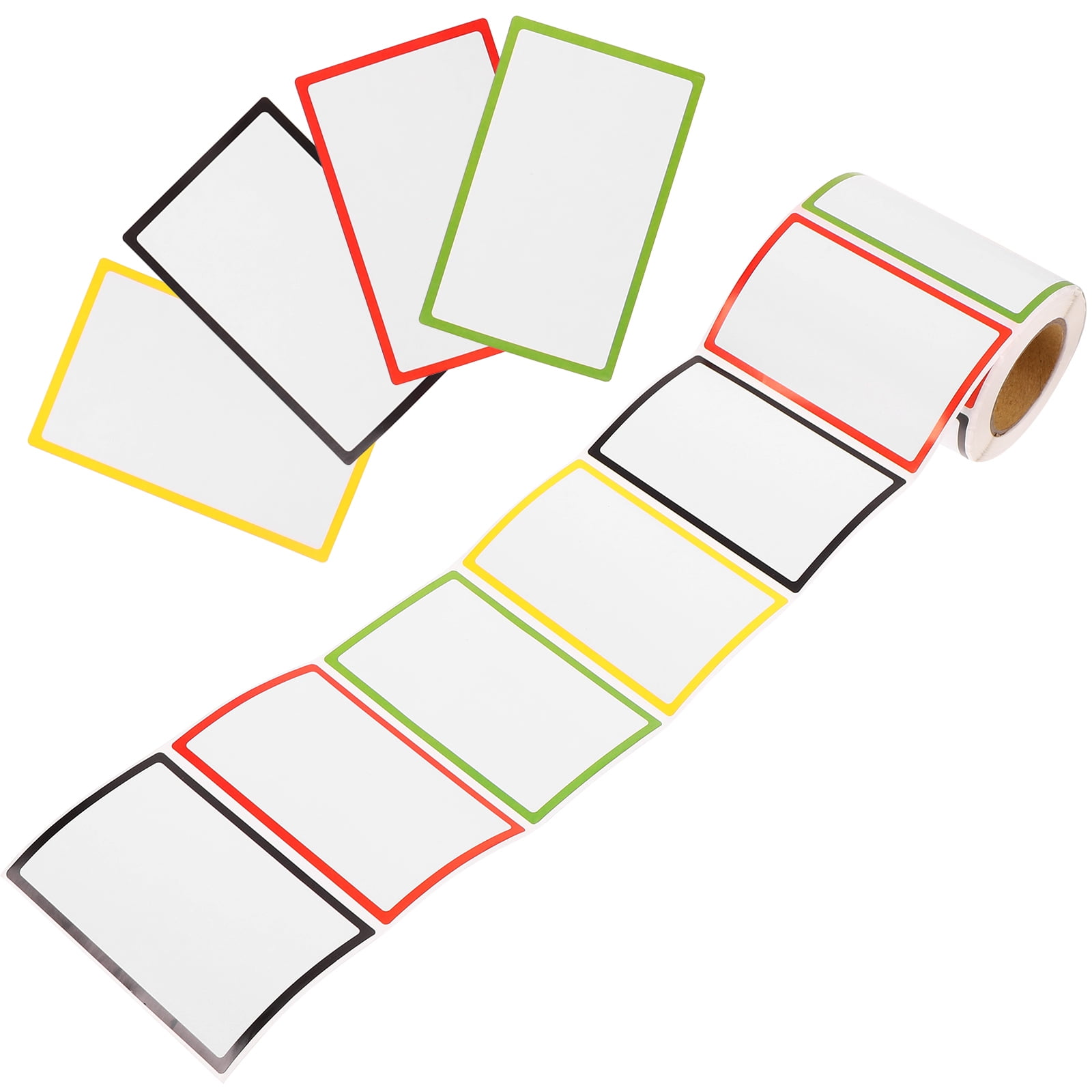 1 Roll of Blank Writable Sticker Rolls Sticky Classification Labels ...