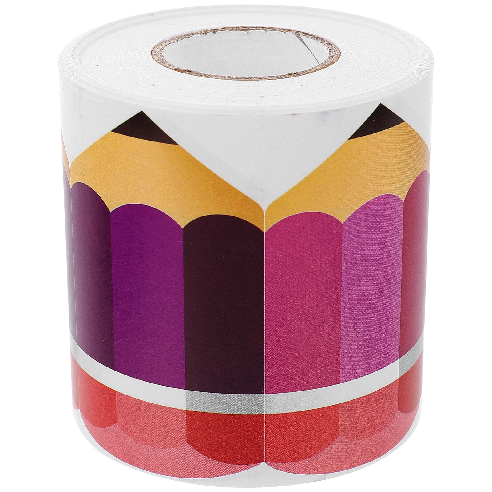 1 Roll of Bulletin Board Stickers Decorative Pencil Pattern Stickers ...