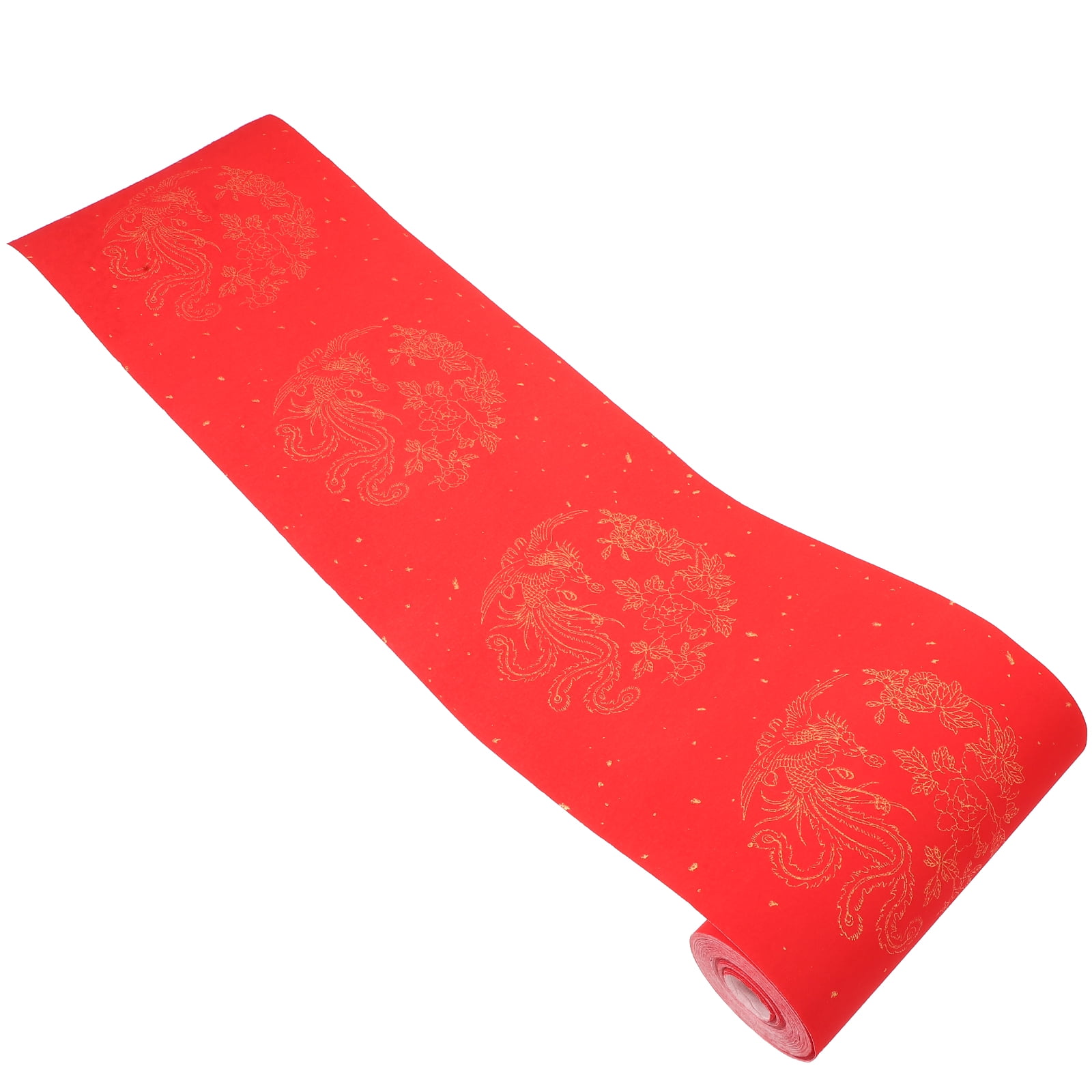 1 Roll of Calligraphy Practice Red Paper Blank Calligraphy Paper New ...