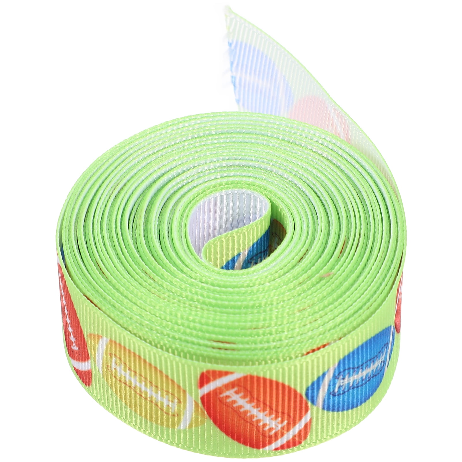 1 Roll of Football Ribbon Gift Wrapping Ribbon Decorative Packaging ...