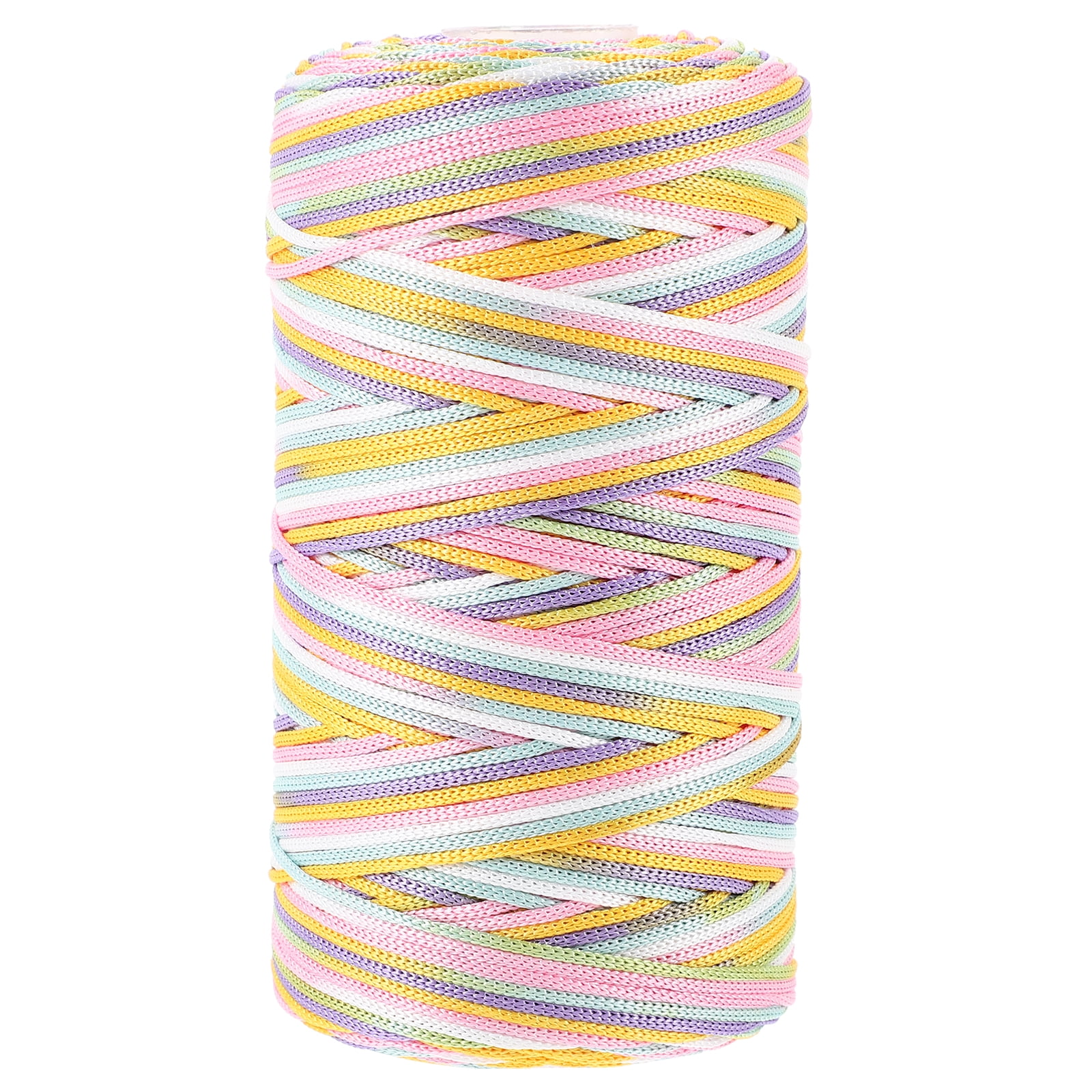 1 Roll of Hand Knitting Yarn Roll Yarn for Crocheting Multi-use DIY ...