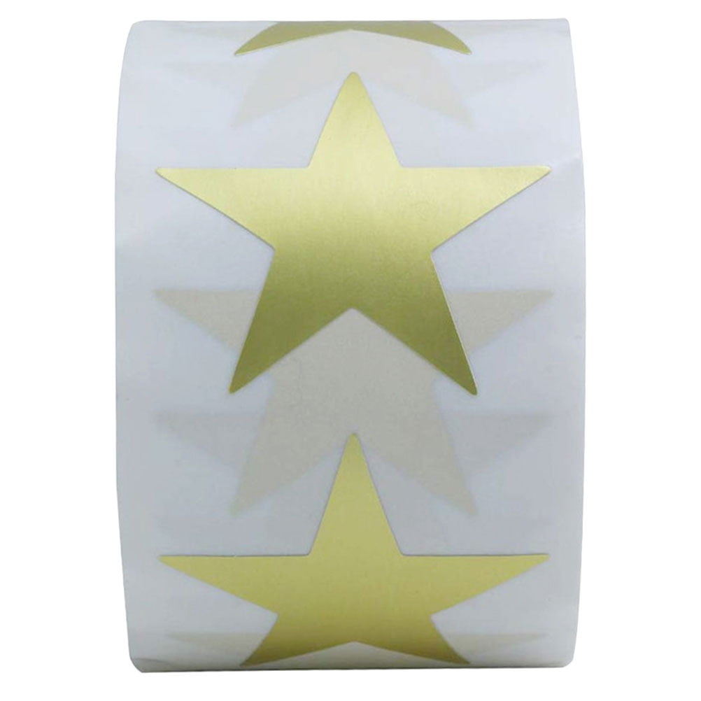 1 Roll of Kid Golden Star Sticker Removable Star Sticker Delicate Kids ...