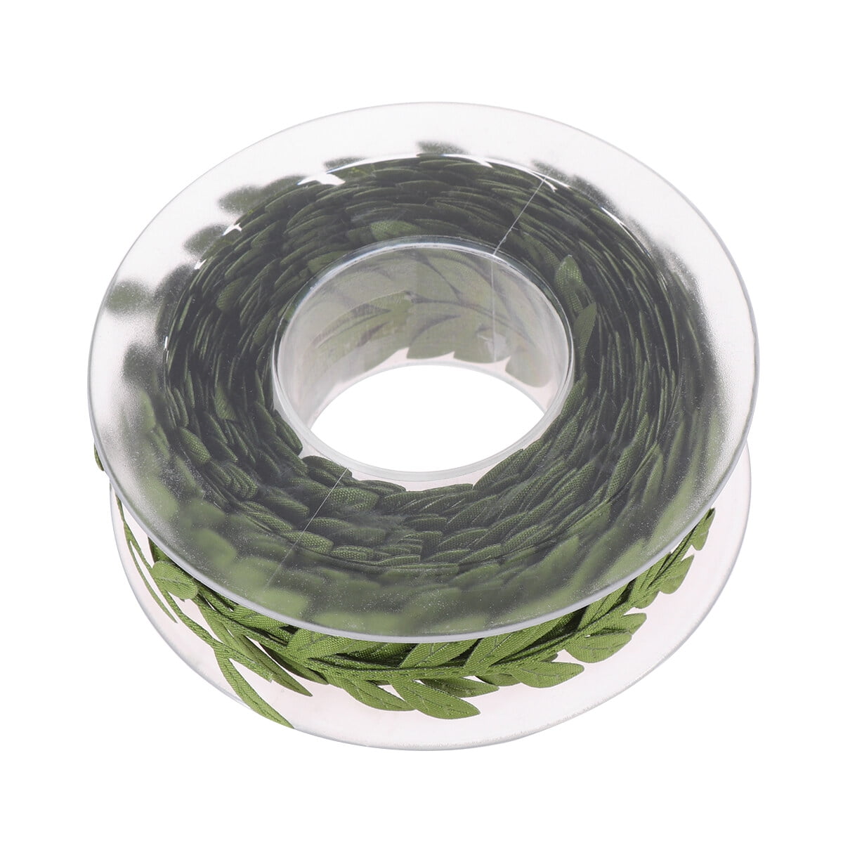 1 Roll of Leaf Shape Band Gift Packing Ribbon DIY Decorative Riband ...