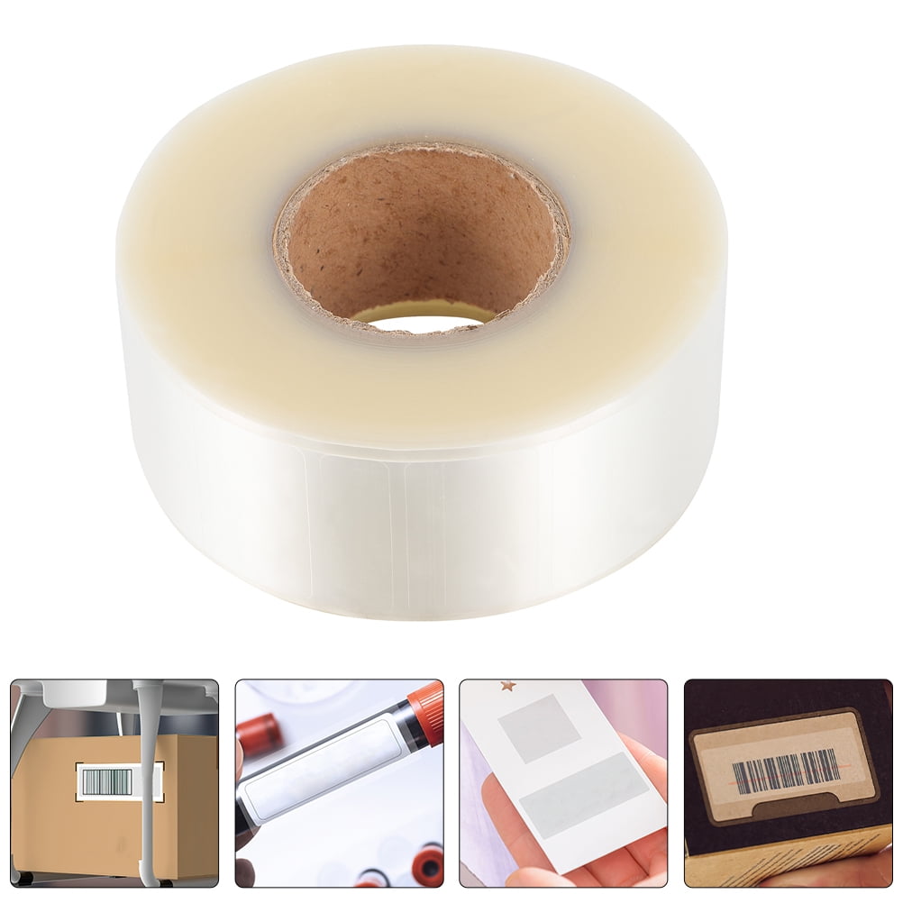 1 Roll Clear Label Protectors for Book Barcode Labels Classroom Library ...