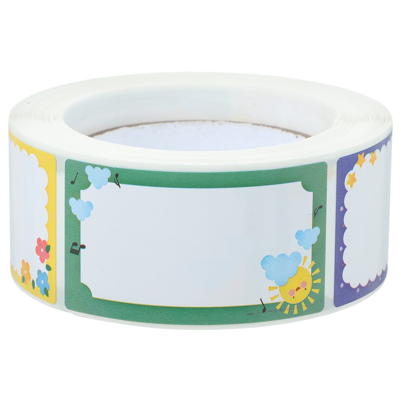 SEWOART Students Name Stickers Self-Adhesive Name Label Tags 1 Roll ...