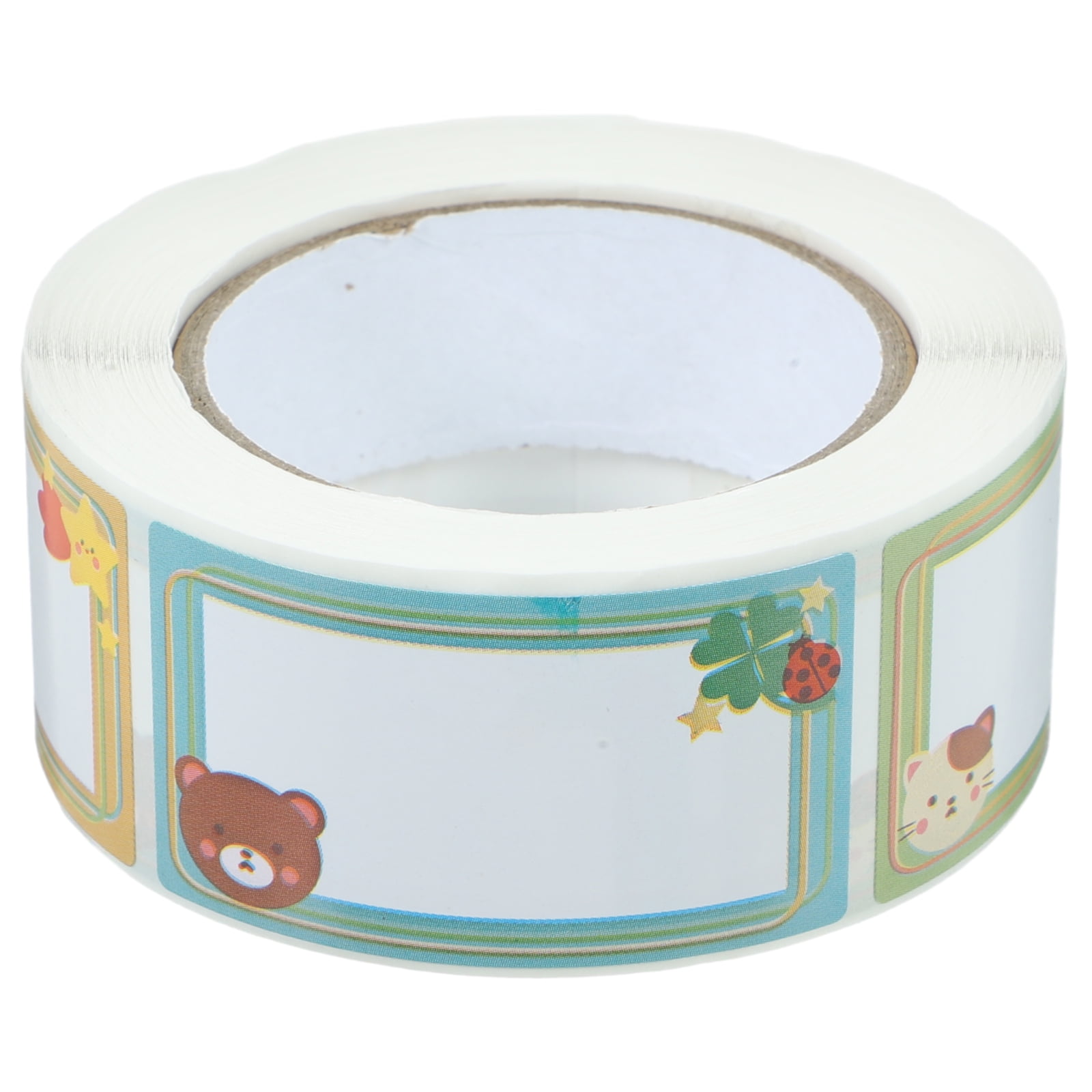 1 Roll of Name Tags Labels Adhesive Blank Stickers Name Labels Adhesive ...