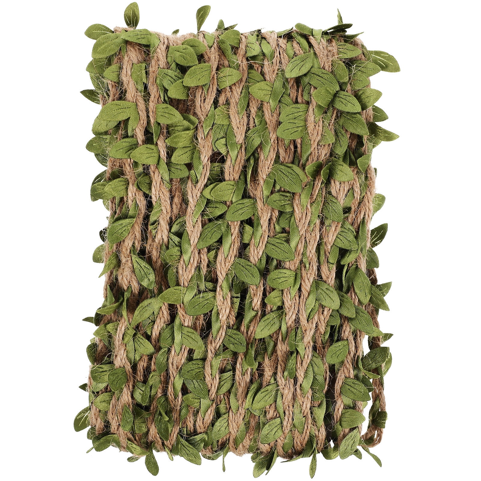1 Roll of Packaging Burlap Rope Decorative Rope Gift Wrapping Leaves ...