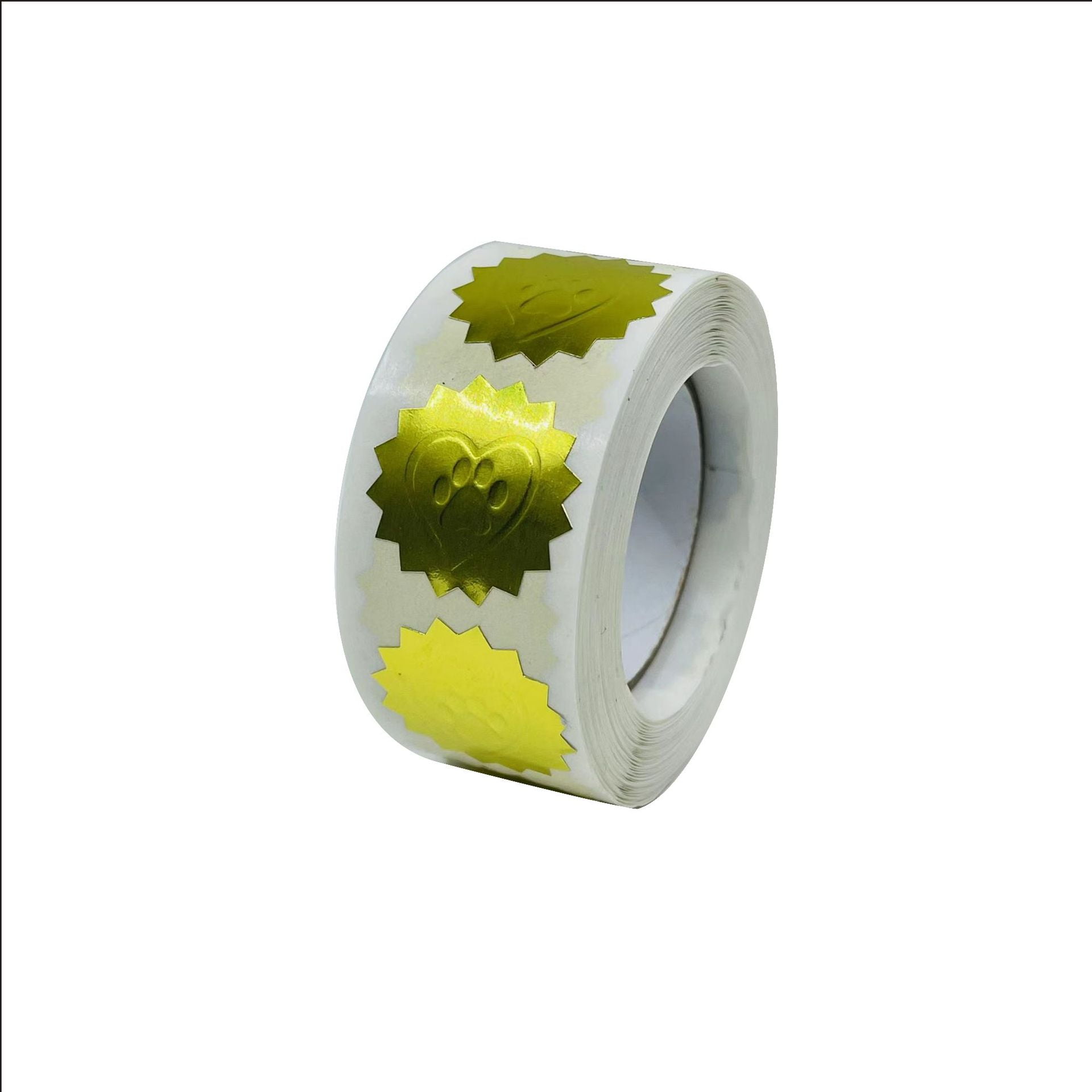 1 Roll of Self-adhesive Sealing Label Stickers Stable Designed Stickers ...