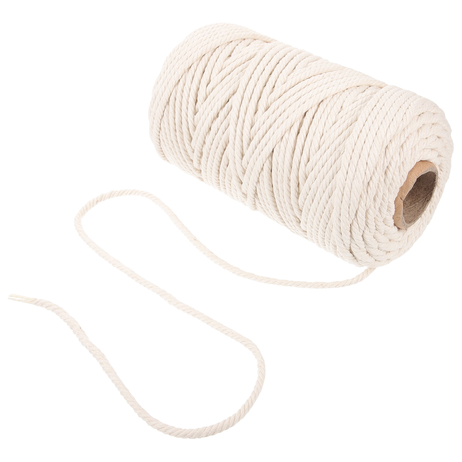 1 Roll of Wall Hanging Macrame Rope DIY Rope Crafting Rope Basket Woven ...