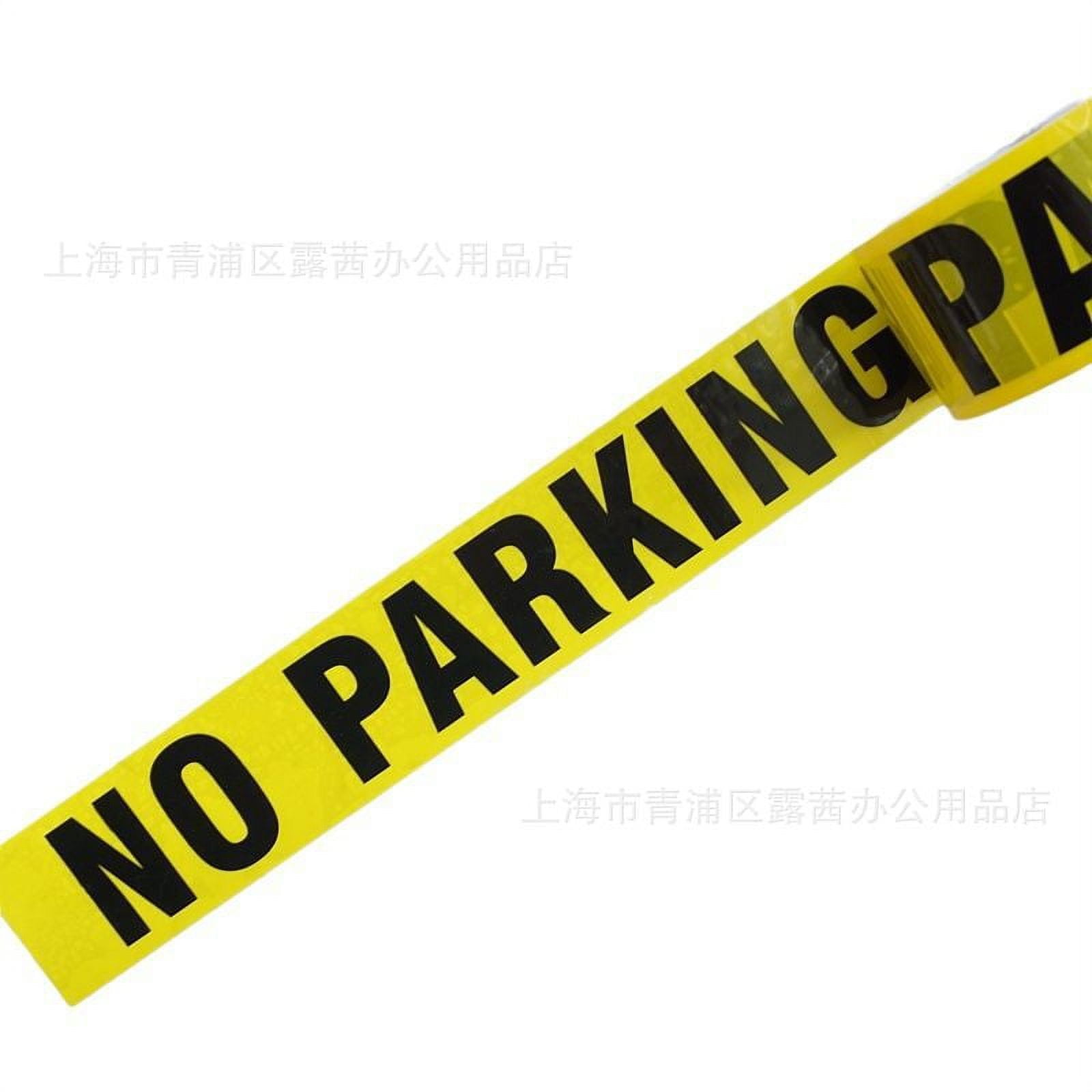 1 Roll of Warning Tape Adhesive Marking Tape No Parking Tape Multi ...