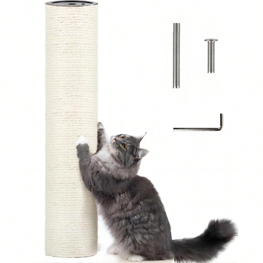 1 Root M8 Cat Scratching Post Replacement, 15.5 X 3 Inches Natural ...