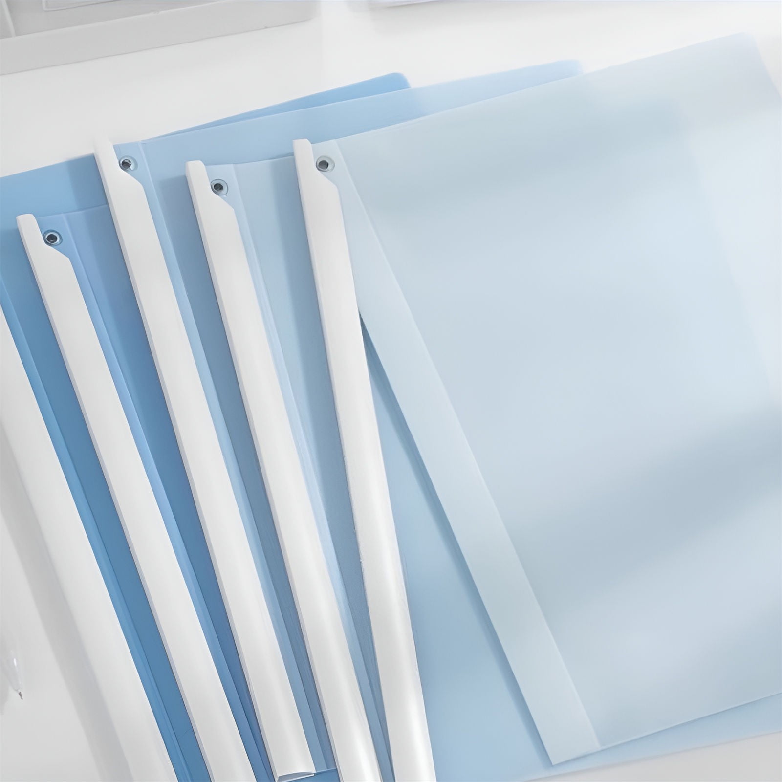 Under $1, Rotating Binder, Swivel Bar Presentation Folder, Clear Front ...