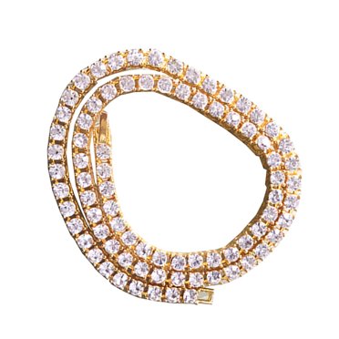 Travelwant Men's Chunky Necklace, Rapper Fake Gold Chain 90s Hip Hop ...