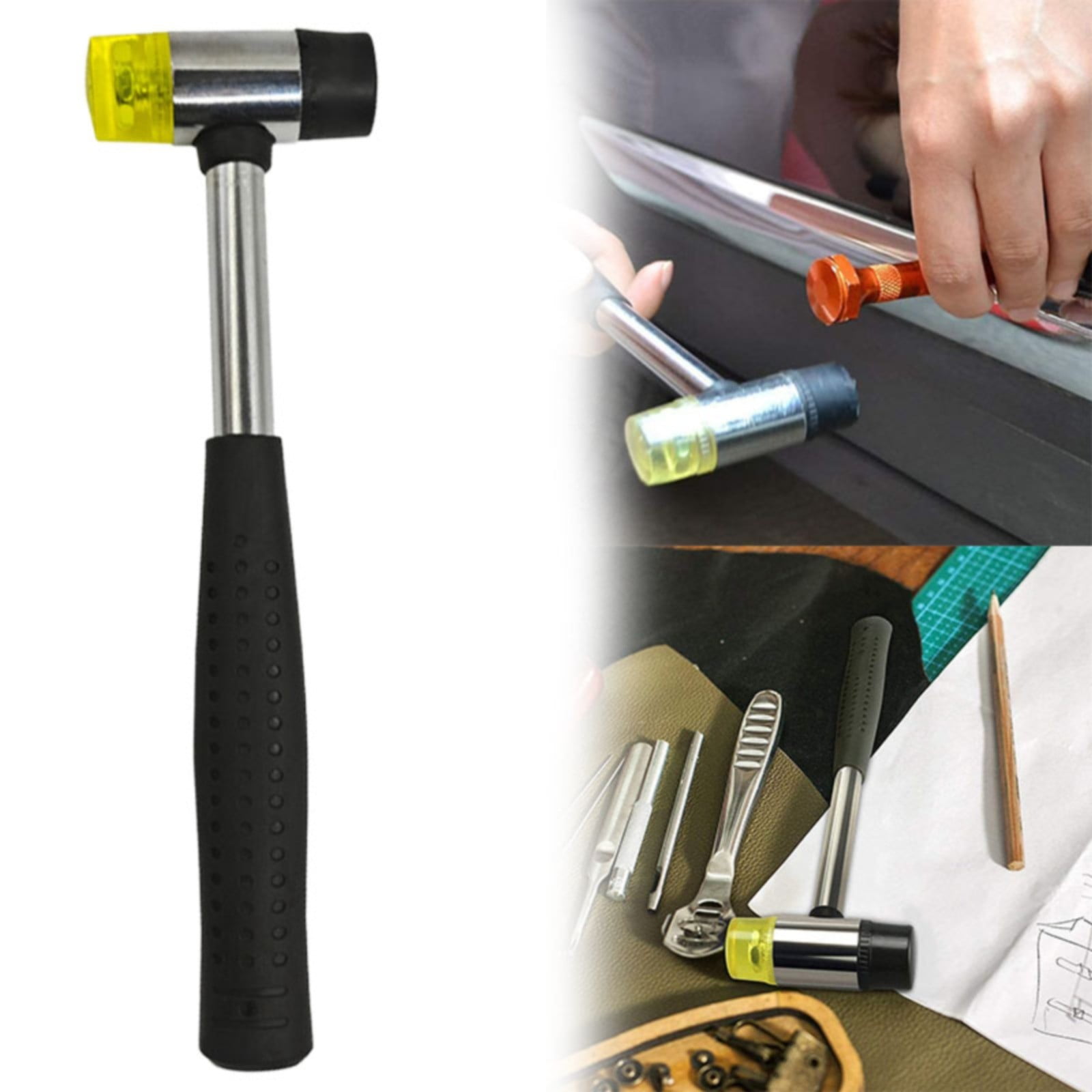1*Rubber Hammer Vikudy Reduce Price! New Rubber Mallet Hammer 25Mm ...