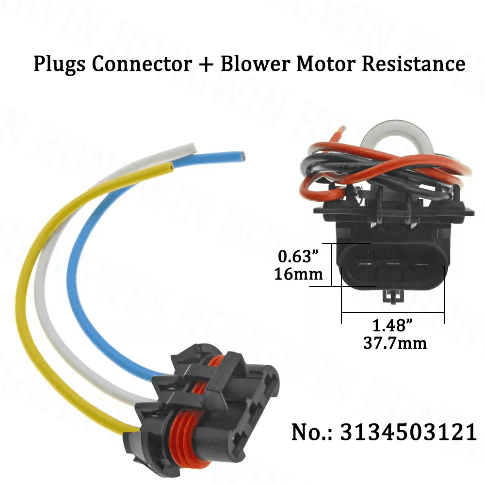 1 SET-3134503121 Diesel Car Radiator Fan Motor Resistor for Chevrolet ...