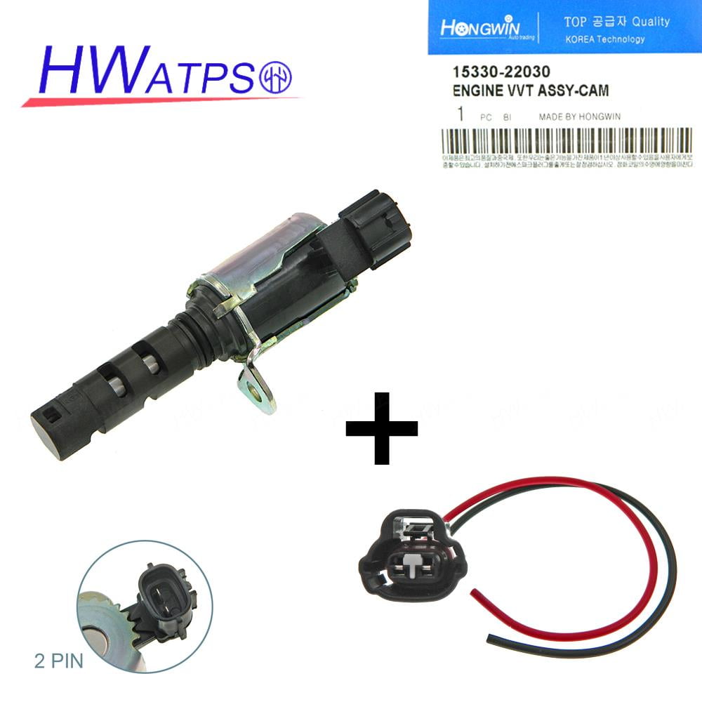 1 SET-Variable Timing Solenoid, Camshaft Timing Control Valve and Plug ...