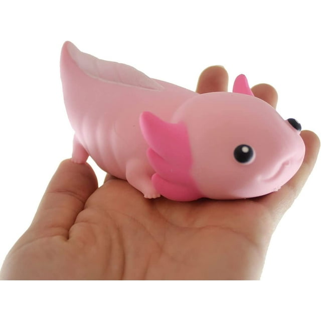 1 Sand Filled Stretchy Axolotl - Moldable Sensory, Stress, Squeeze ...