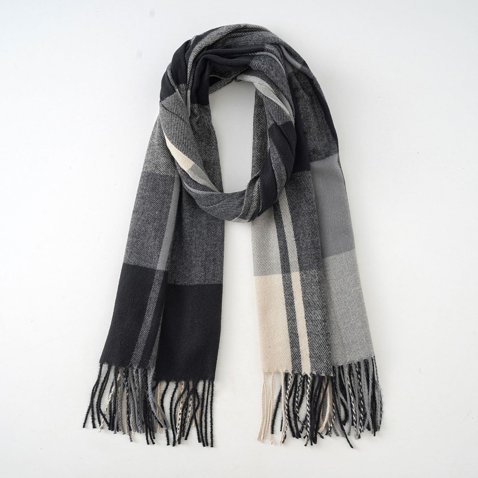 1 Scarf Polyester Winter Wraps Ladies Light Scarf Warm Scarves Womens ...