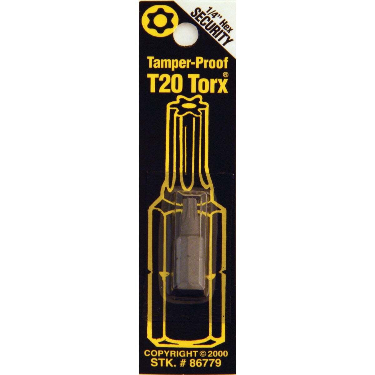 Best Way Tools T20 Tamperproof Torx Security 1 In. 1/4 In. Hex ...