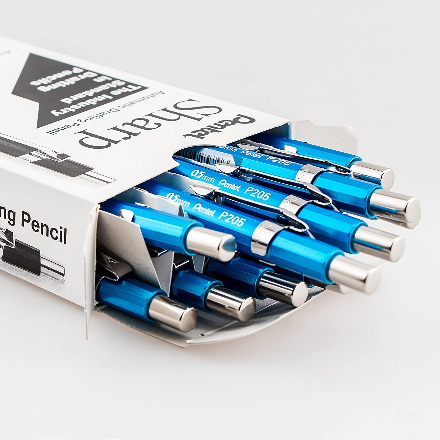 #1 Selling Mechanical Pencil - Metallic Blue Barrel, 0.5mm Lead, Box of ...