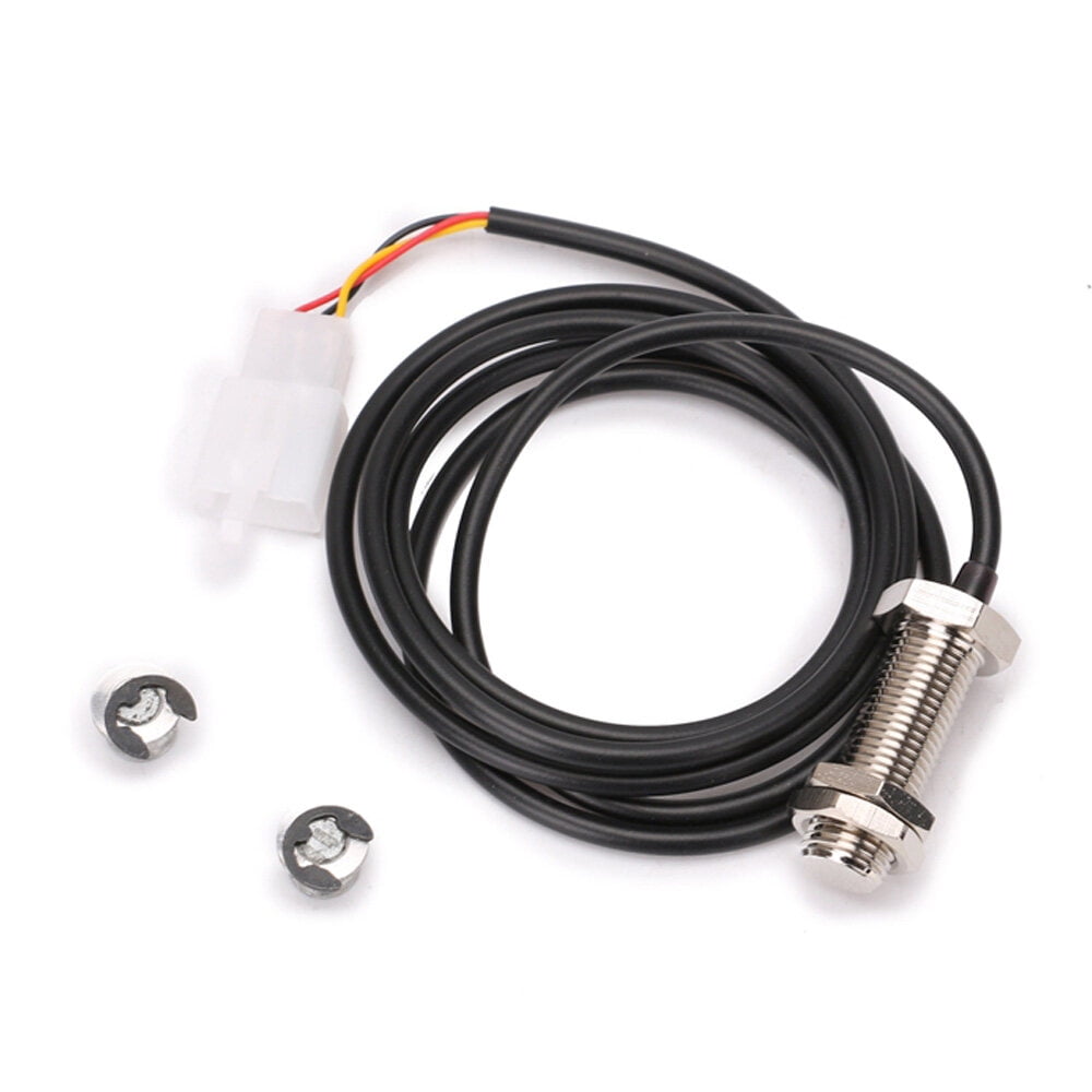 1 * Sensor Cable +2 * Magnetics Iron Motorcycle Digital ATV Odometer ...