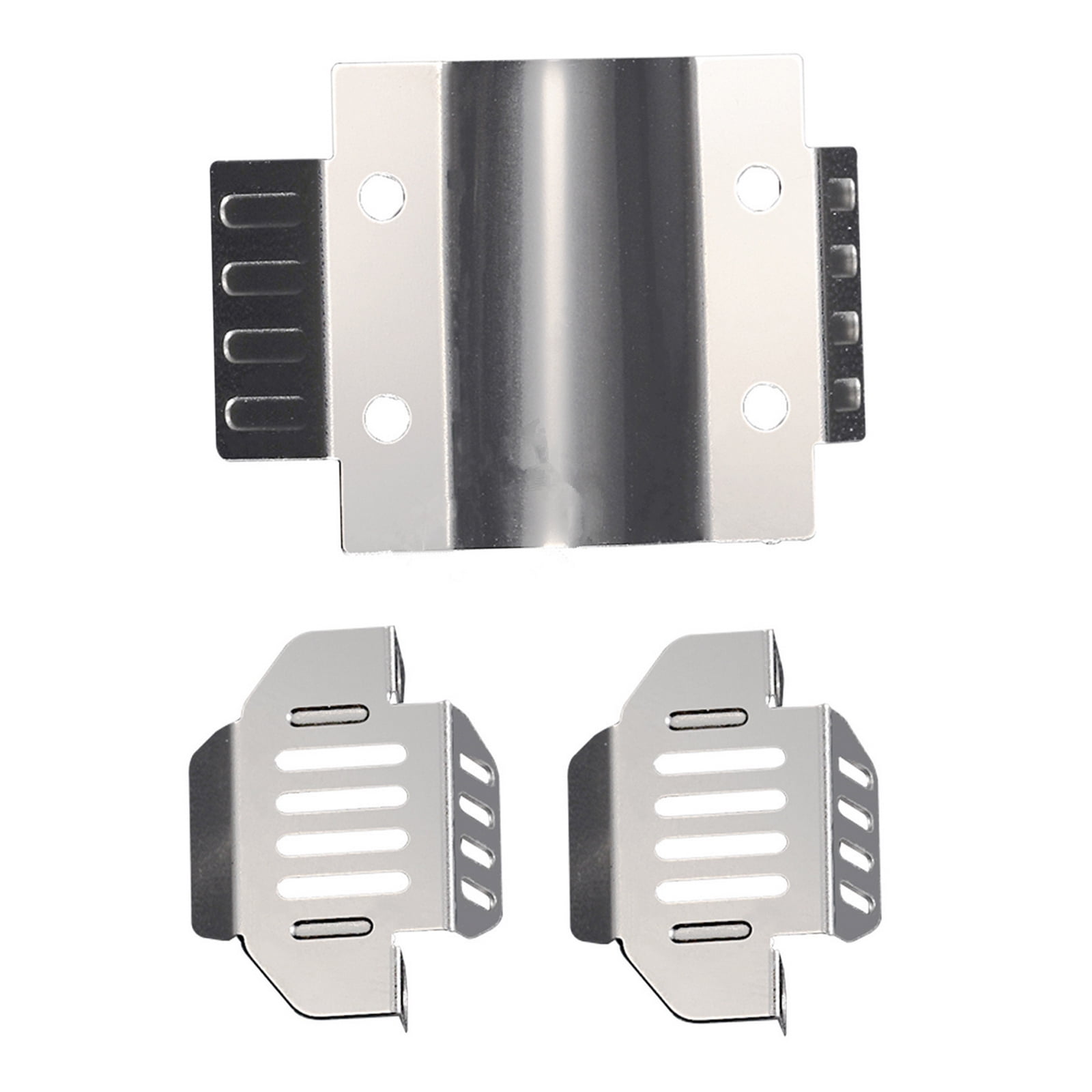 1 Set 1/24 RC Car Metal Body Armor Chassis Bottom Guard for FMS FCX24 ...