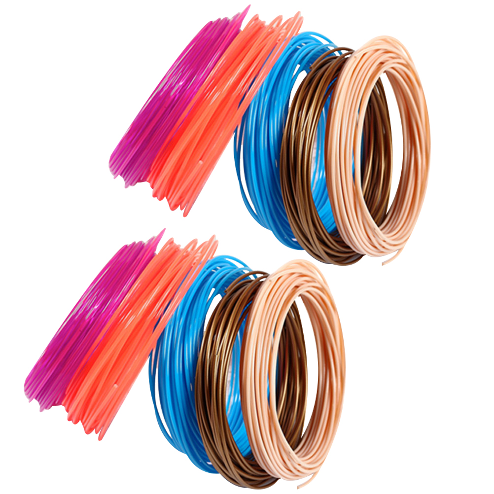 1 Set 10 Rolls 1.7mm 10meters ABS 3D Printing Consumable 3D Printing ...