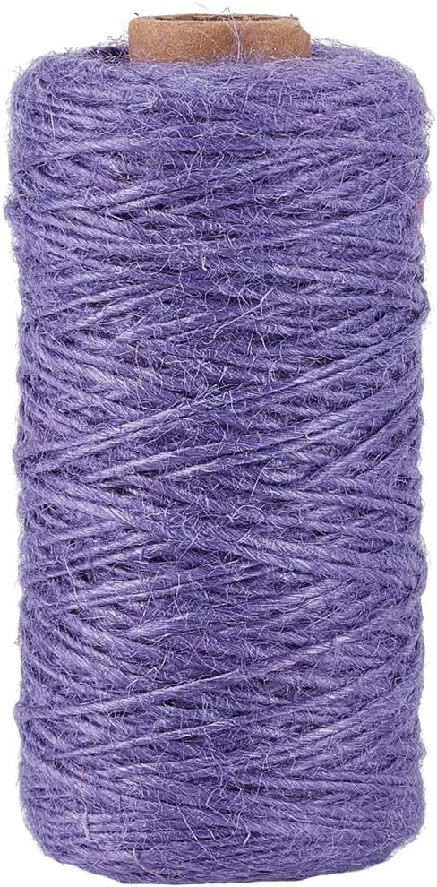 1 Set 100M Jute Rope Jute Twine for DIY Craft Plum 1mm - Walmart.com