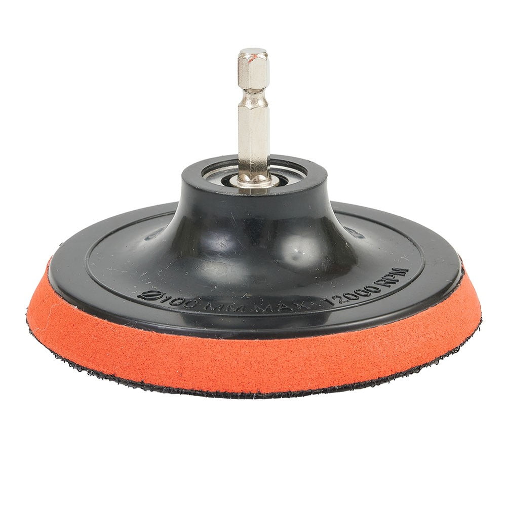 1 Set 100Mm Sanding Disc 60-240 Grit Sandpaper Buffing Wheel Hook-And ...