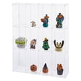 1 Set 12-Slot Assemble Acrylic Minifigures Display Case for Model Toy ...