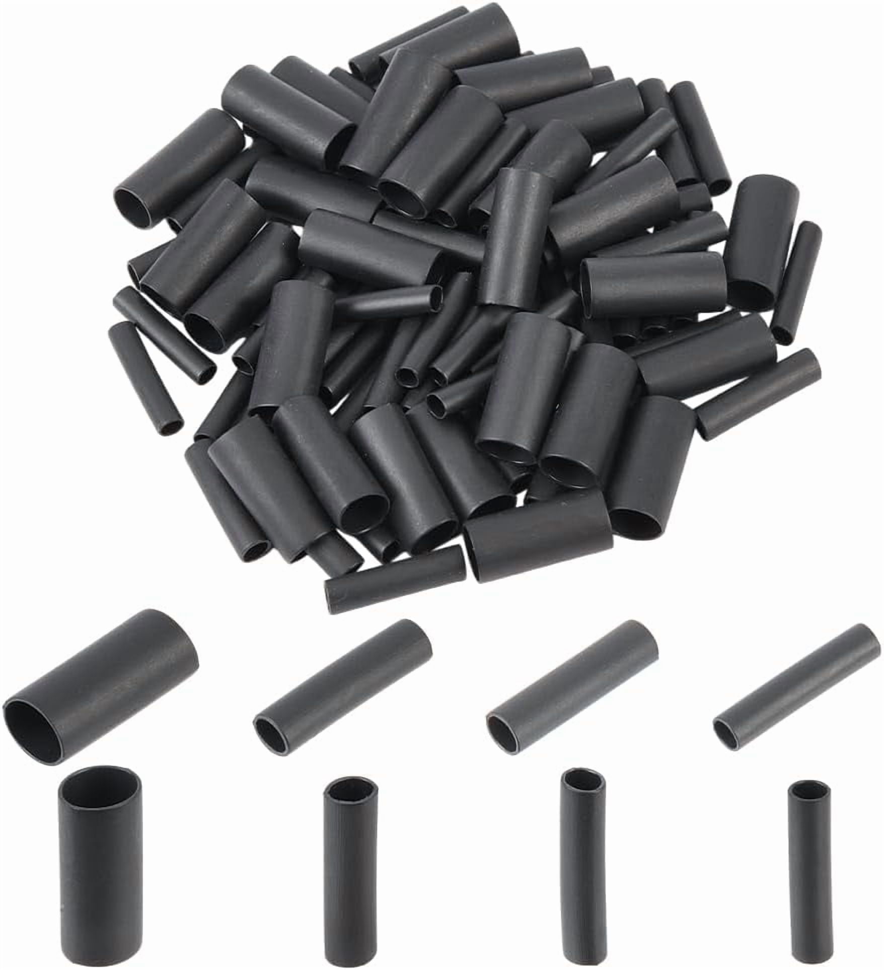 1 Set 120 Pcs Pastic Shoelace Tips 4 Sizes Paracord End Caps Shoelace ...