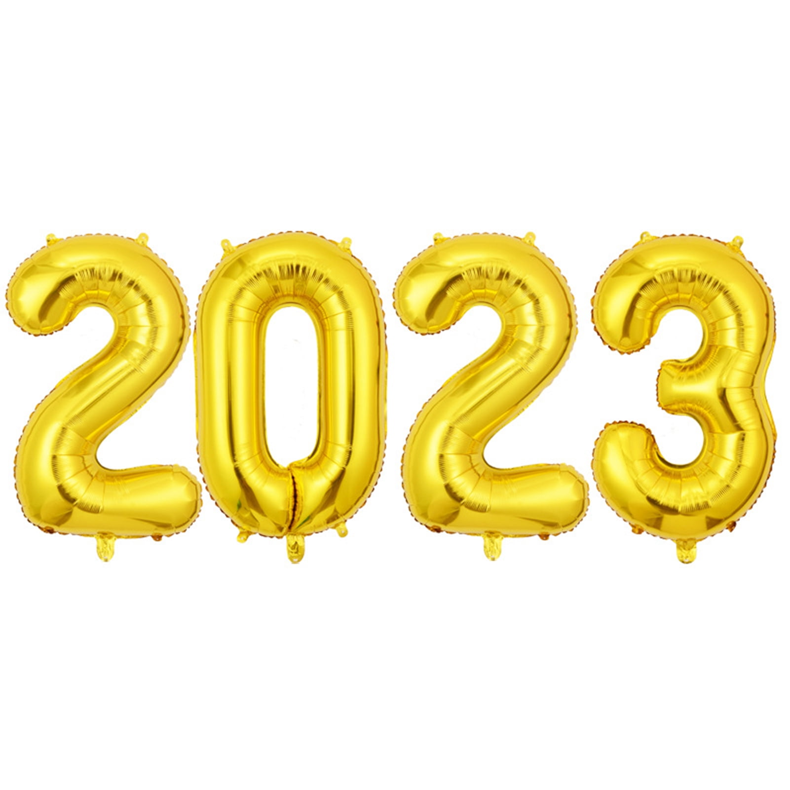 1 Set 16/40 Inch 2023 Number Balloons Ultralight Inflatable Decorate ...