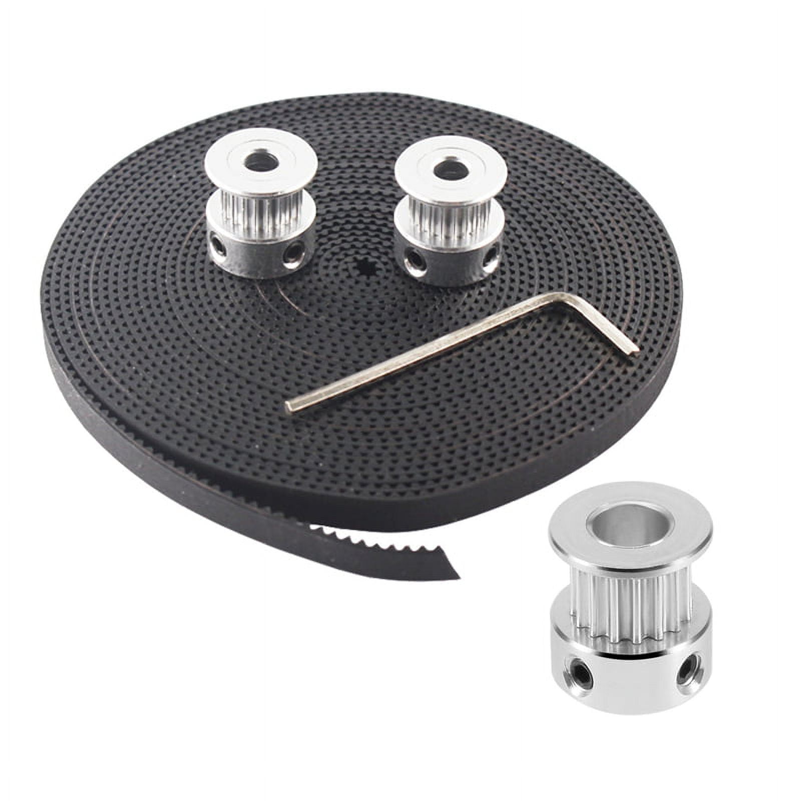1 Set 16 Teeth 6Mm Bore Timing Belt Pulley Flange Synchronous Wheel for ...