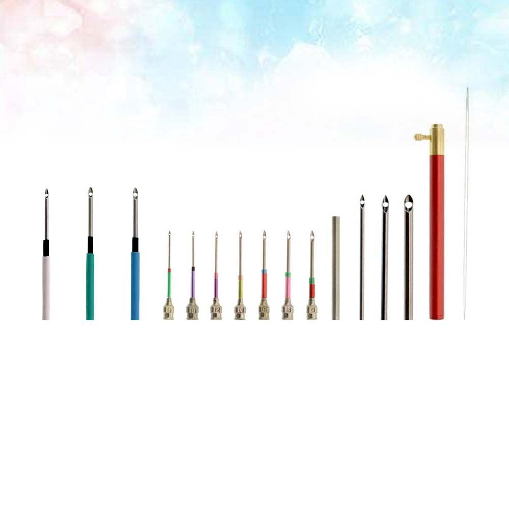 1 Set of 16PCS Simple Tambour Needle Kit Embroidery Pen Needles Set ...