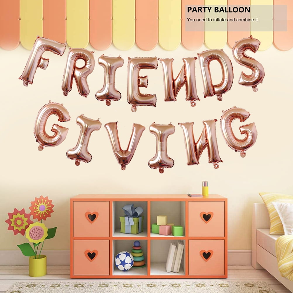 1 Set 16in Aluminium Foil Balloons Creative Friends Giving Balloon Set ...