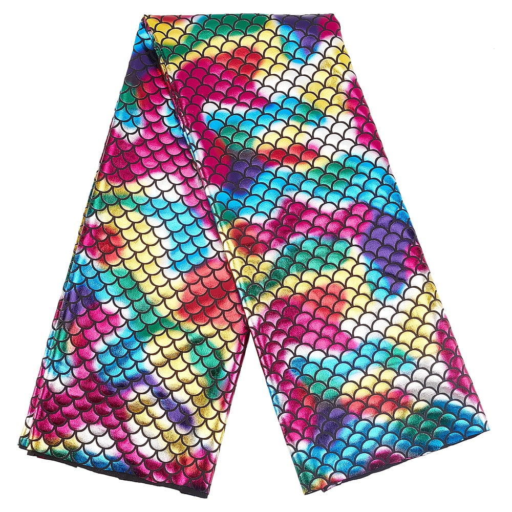 1 Set 1Pc Fabric Dress Clothing Decoration Material Scale Pattern ...