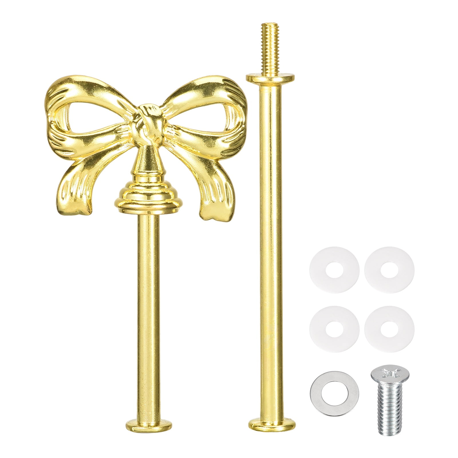 1 Set 2-Tier Cupcake Stand Hardware Handles, Zinc Alloy Cake Plate ...