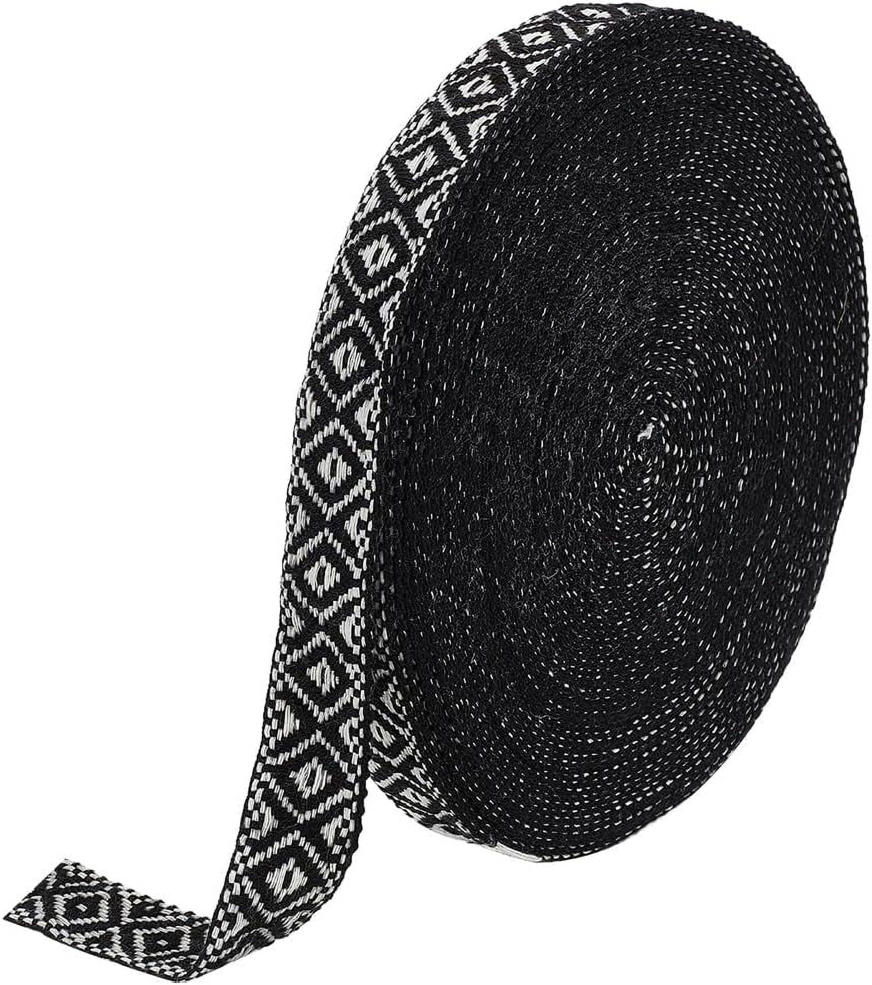 1 Set 20 Yards Ethnic style Embroidery Polyester Ribbons Jacquard ...